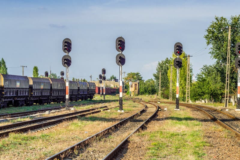 Train station stock photo. Image of track, transportation - 44074856