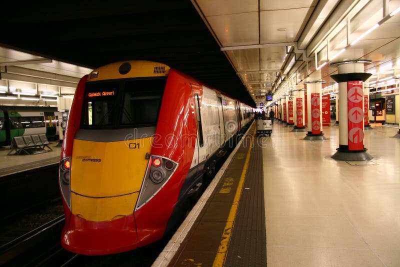 Train on the Station, London Editorial Photo - Image of transportation ...