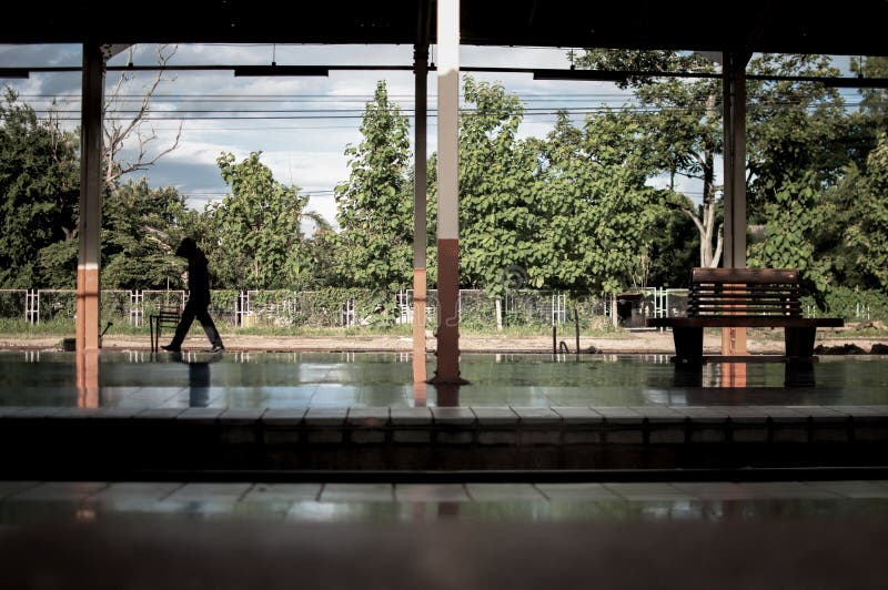 Train station stock photo. Image of landmark, railway - 47048094