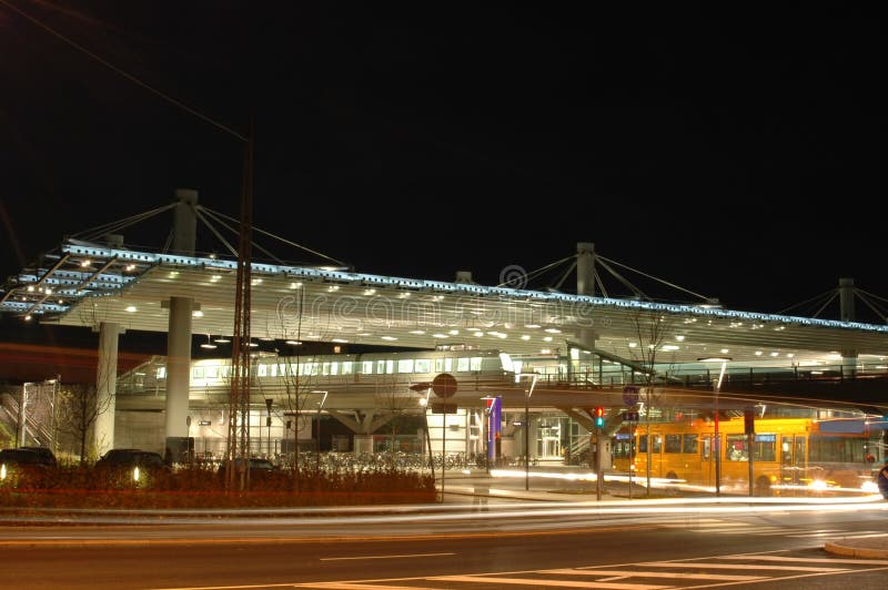 Bus Terminal At Night Picture. Image: 900611