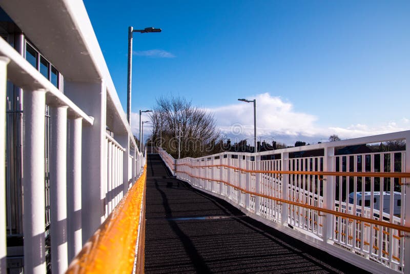 Train Station Platform View Stock Image - Image of transport, platform ...