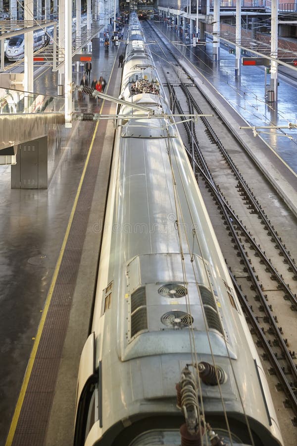Train Station Platforms Terminal. Efficient Transport. Railway ...