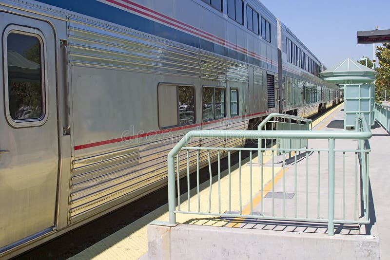 Train at Station Stop stock image. Image of safe, line - 1143957