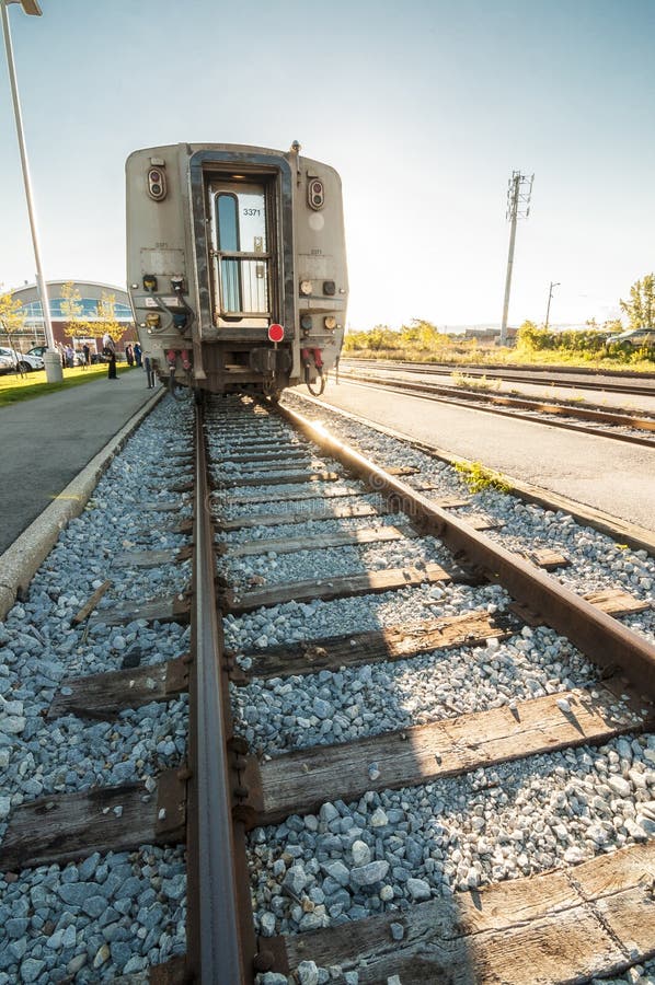 Train on a station stock photo. Image of board, indoor - 34652258