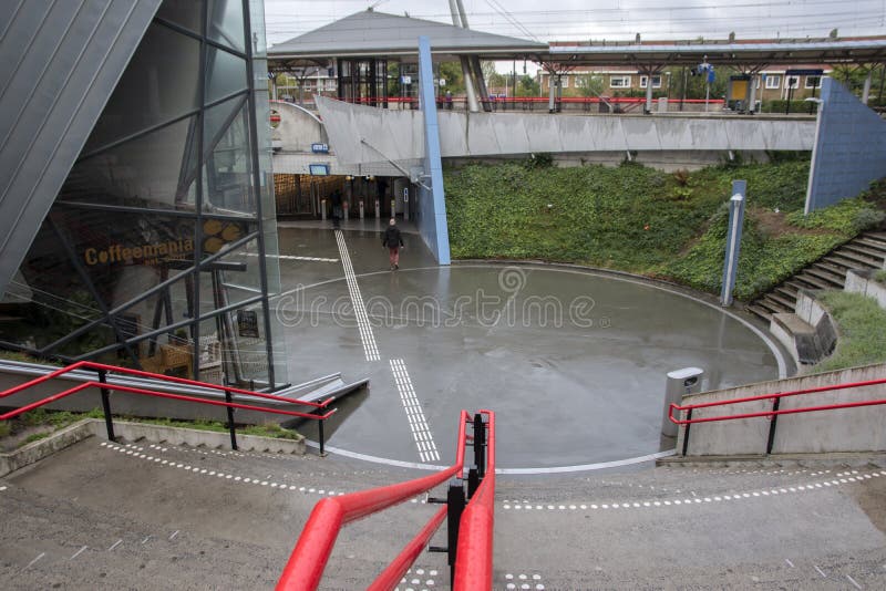 Train Station Utrecht Overvecht at Utrecht the Netherlands 25-9-2020 ...