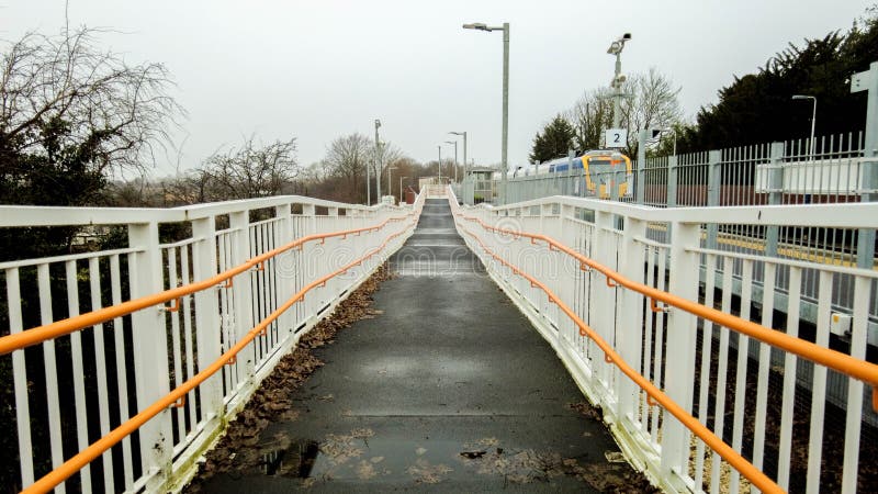 Train Station Walkway stock photo. Image of holiday - 213818128