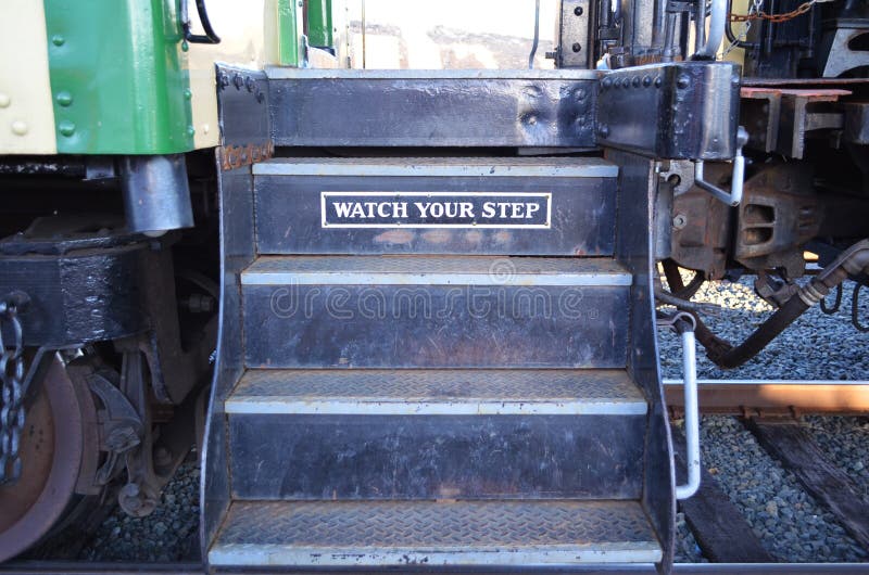 Bus Steps- Watch Your Step! Stock Image - Image of travel, driver: 241819