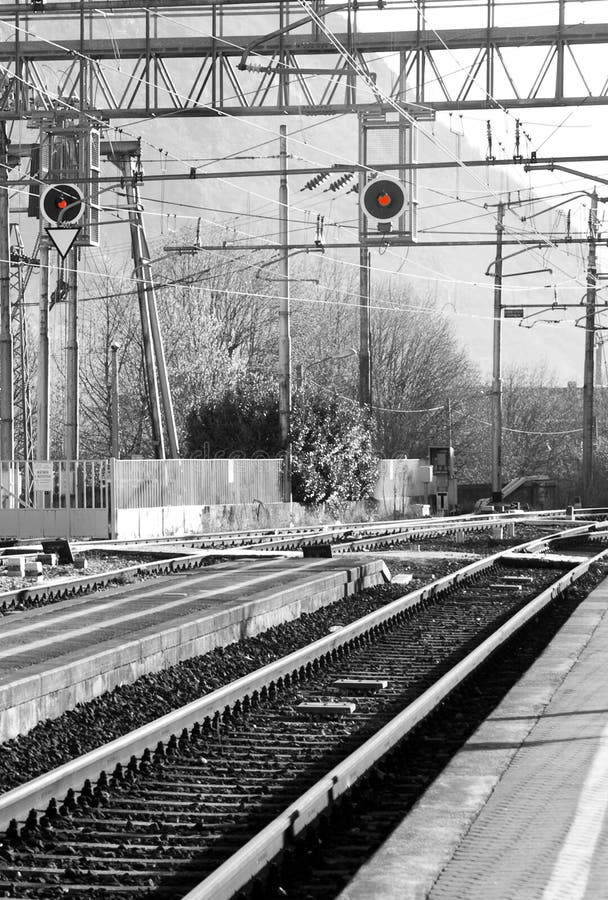 Train Stop stock image. Image of railway, brown, industry - 132727