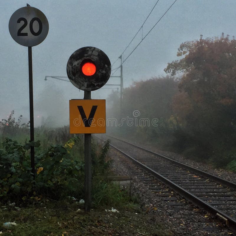 Train stop light stock image. Image of light, train - 128518699