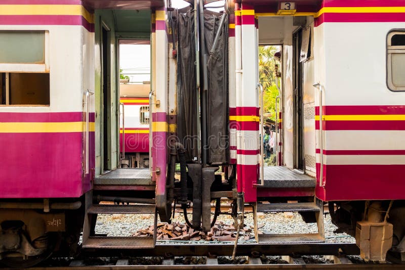 The Train Stops in the Maintenance Facility To Wait for Component ...
