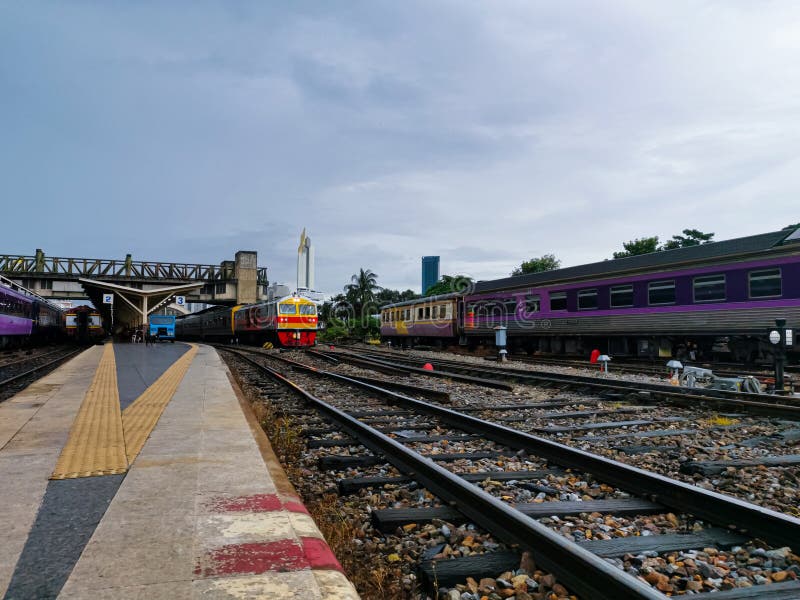 The train is leaving editorial photography. Image of train - 193363967
