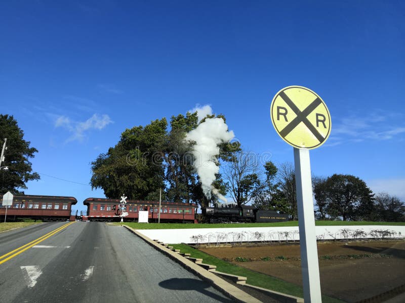Train Streaming Down Track. Editorial Stock Image - Image of teach ...