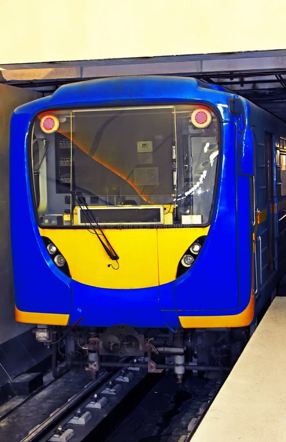 Train on Subway Station in Kyiv Underground Ukraine Editorial Photo ...