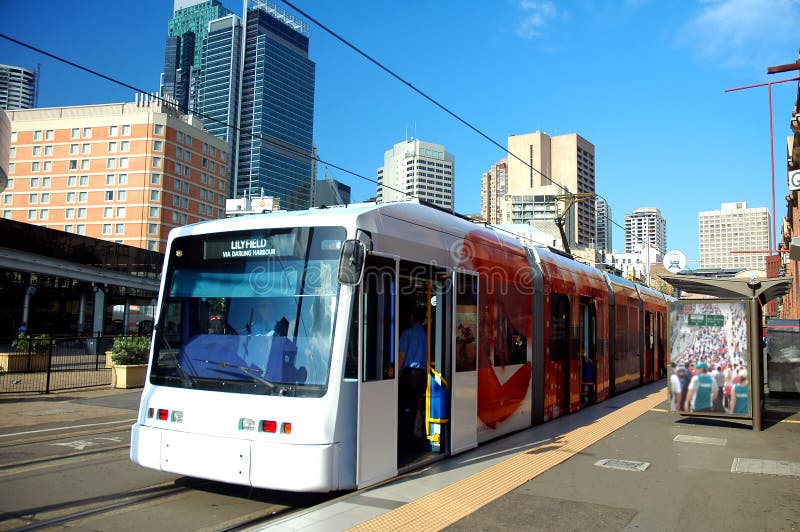 Train in Sydney stock photo. Image of sydney, center, tourist - 1988886