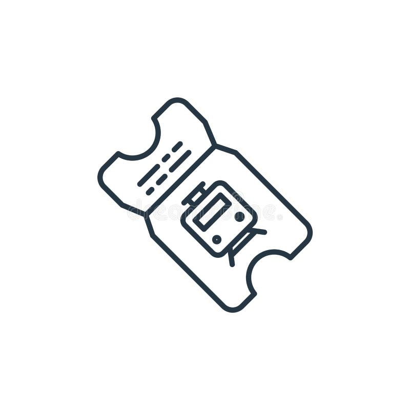 Train Ticket Line Art Stock Illustrations – 2,523 Train Ticket Line Art ...