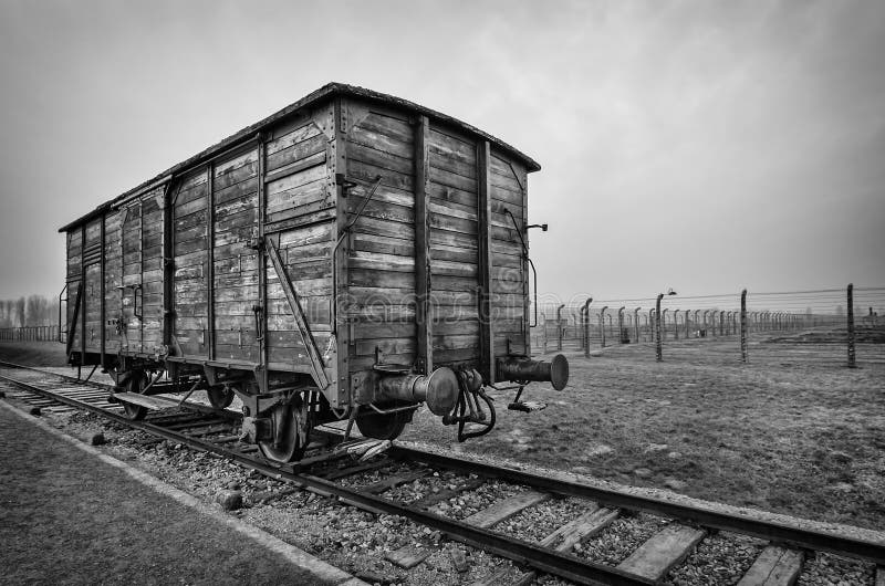 Auschwitz train editorial stock photo. Image of germany - 19364093