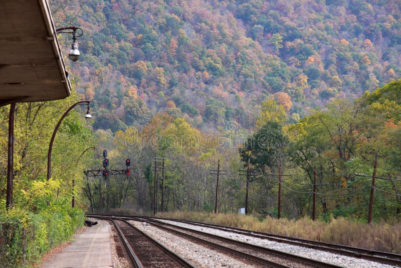 Train track stock photo. Image of scenic, railroad, journey - 24163338
