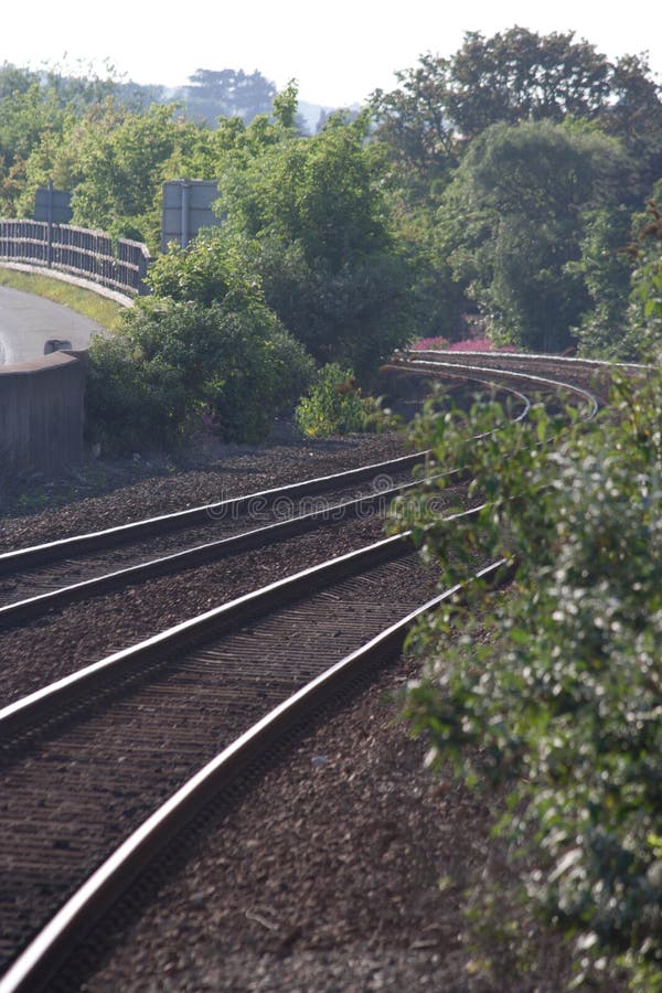 Train track stock photo. Image of fast, travel, engine - 26304882
