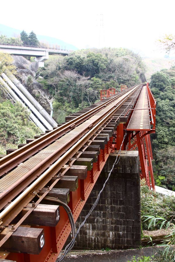 The train track bridge stock photo. Image of rail, speed - 17621548