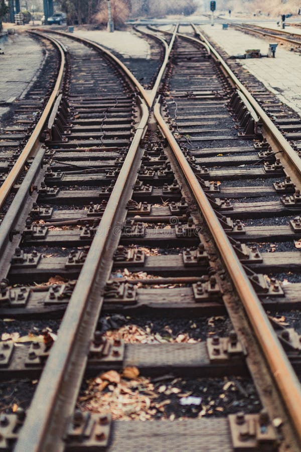 The train track stock photo. Image of rush, forward, tracks - 86294454