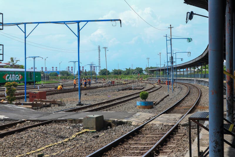 Train Track at Tawang Station Stock Photo - Image of cargo, city: 337666062