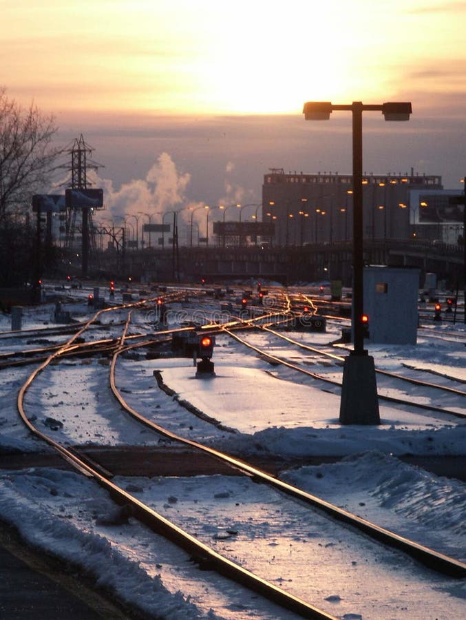 Train tracks stock photo. Image of electricity, reflection - 1754