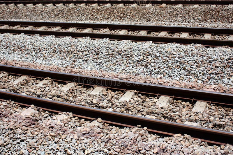 Train Tracks stock image. Image of transport, train, travel - 12504677