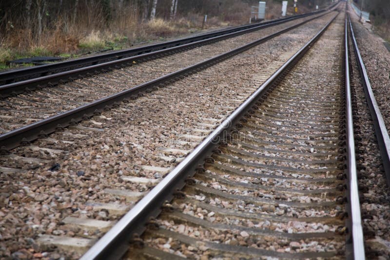 Train tracks stock image. Image of coming, tracks, locomotive - 12521169