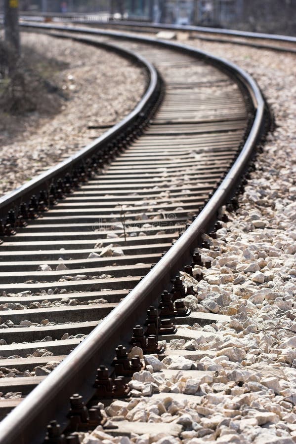 Train tracks stock photo. Image of express, rail, train - 13535018