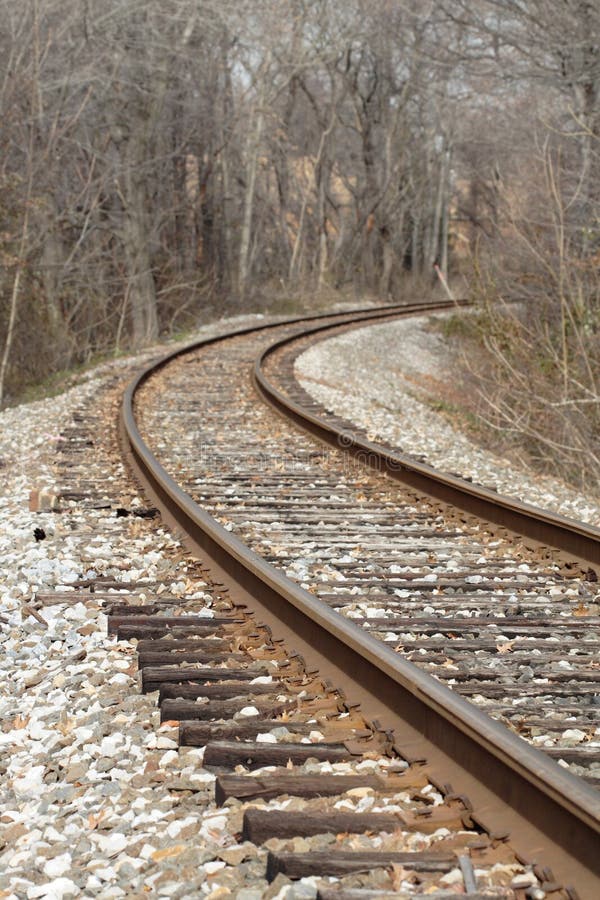 Train Moving Down the Tracks Stock Image - Image of black, tracks: 304275