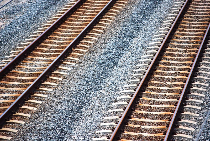 Train tracks 3 stock image. Image of metal, industry, track - 6485433