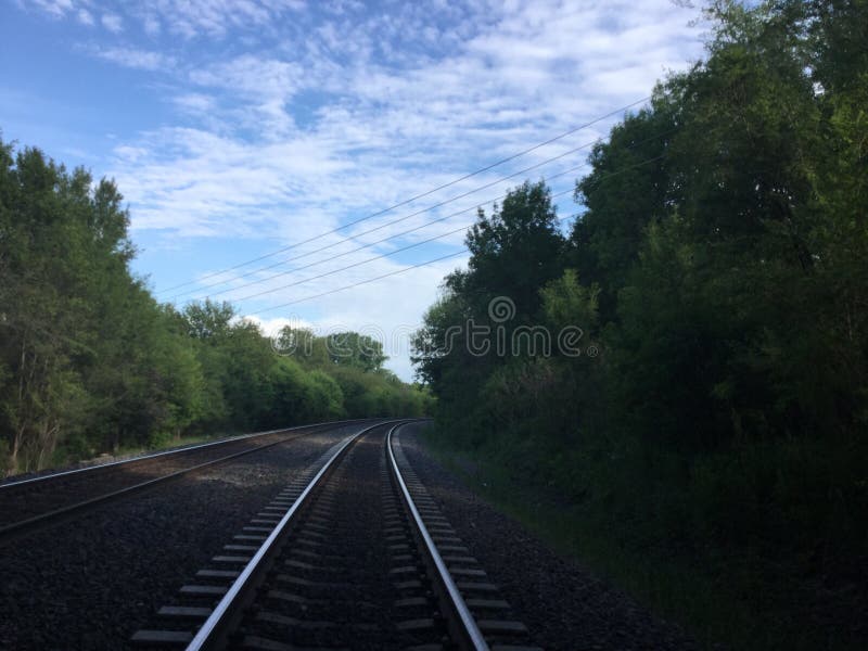 Train tracks editorial photo. Image of tracks, train - 71828806