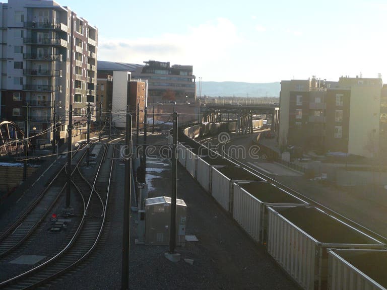 Train tracks stock photo. Image of denver, train, tracks - 43848794