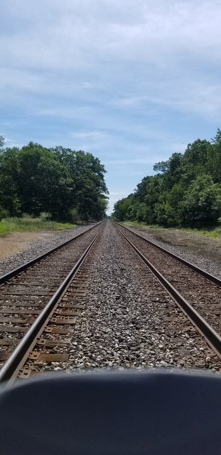 Train Tracks Going Everywhere, yet Nowhere Stock Photo - Image of ...