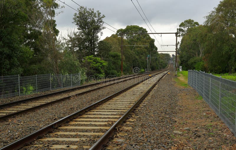 Train Tracks stock image. Image of iron, rail, industry - 45010515