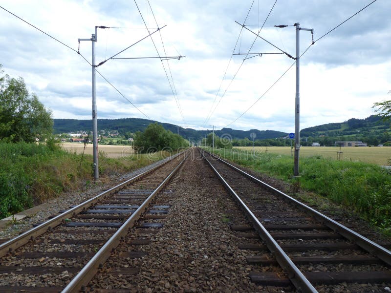 Train Tracks stock photo. Image of hnadaiexcl, track - 84175282