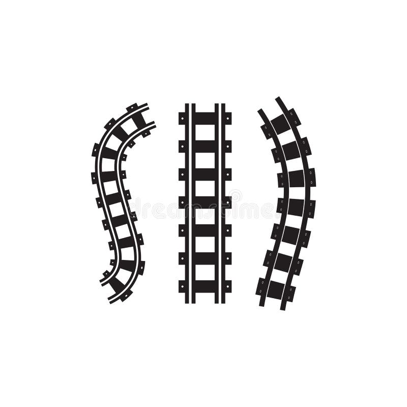Train Tracks Curve Stock Illustrations – 243 Train Tracks Curve Stock ...