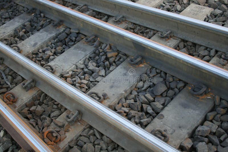 Train tracks vertical stock photo. Image of transit, railroad - 12011464