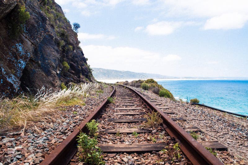 Train tracks stock image. Image of nature, train, tracks - 50547351