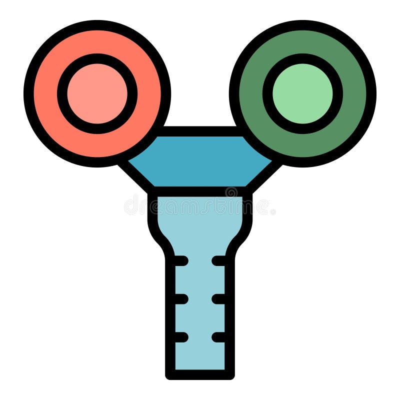 Train Traffic Lights Icon Vector Flat Stock Illustration - Illustration ...