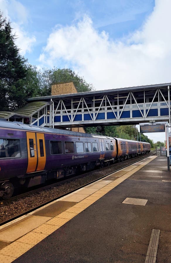 Train stock image. Image of station, railway, kidderminster - 258410639