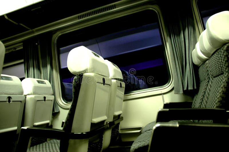 Train seats stock photo. Image of journey, train, blue - 461204