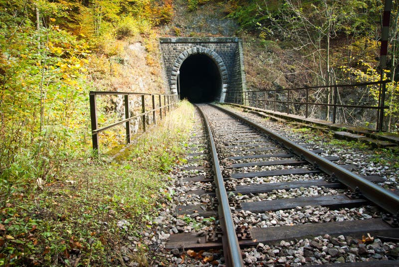 Train tunnel stock photo. Image of perspective, rapid - 21635336