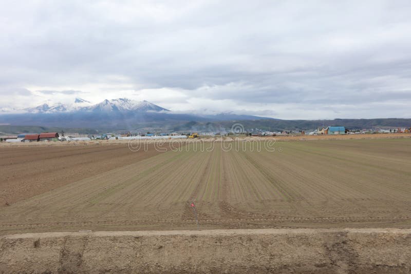 Train View at Japan Asahikawa To Furano Line Stock Image - Image of ...