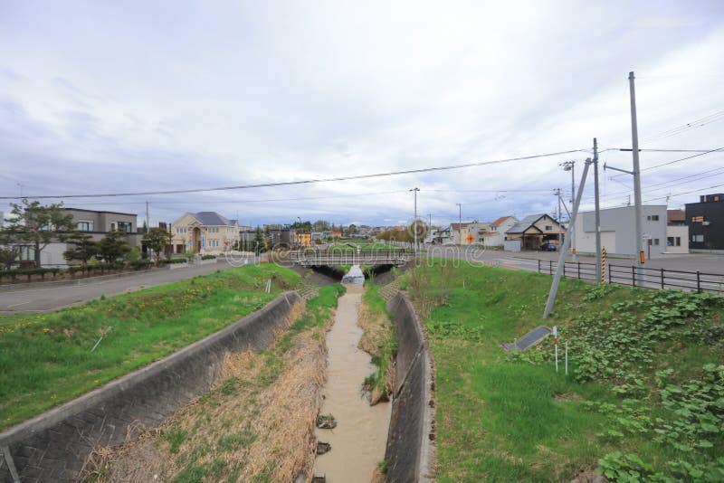 Train View at Japan Asahikawa To Furano Line Editorial Photo - Image of ...