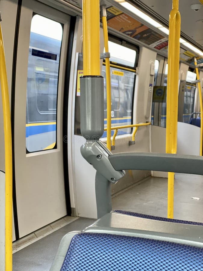 Train Wagon Skytrain Train Metro Stock Photo - Image of door, train ...