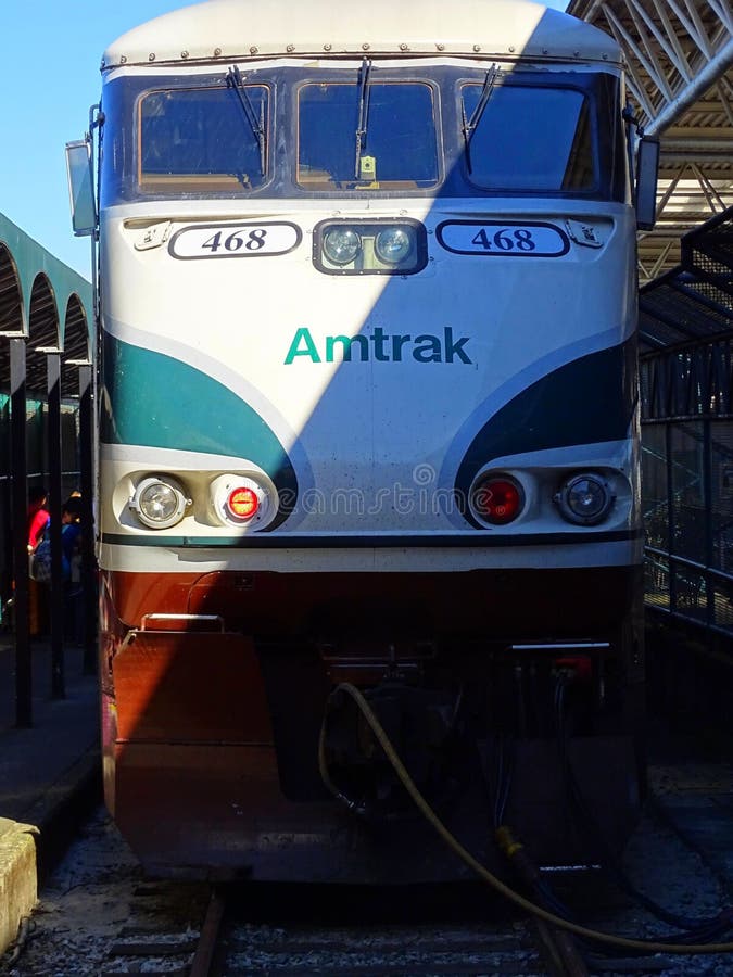 Train and wagon stopped editorial stock image. Image of freighttrain ...