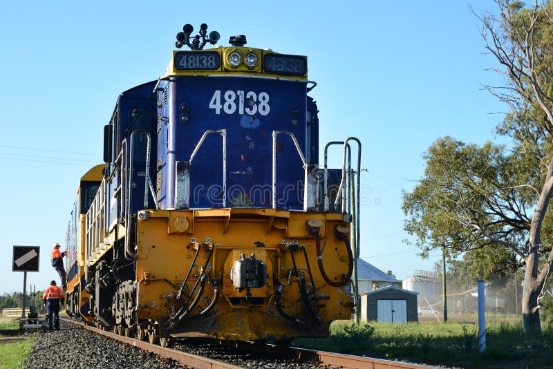 Train Waiting stock image. Image of country, check, ozzie - 64654517