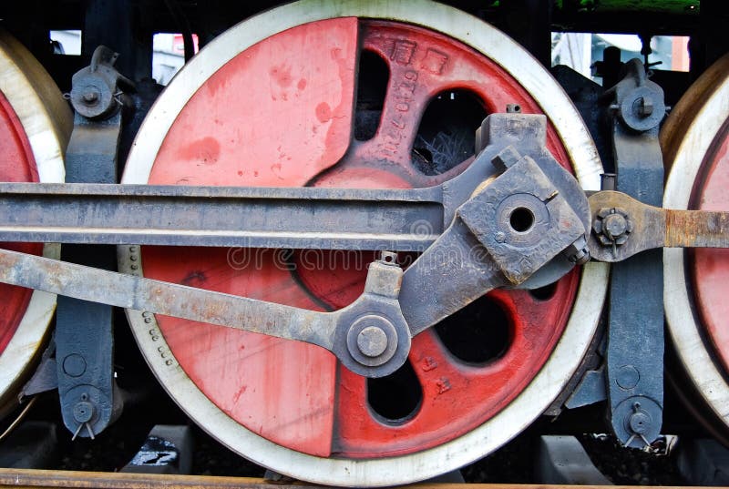 Train wheel stock image. Image of machinery, circle, power - 6684329