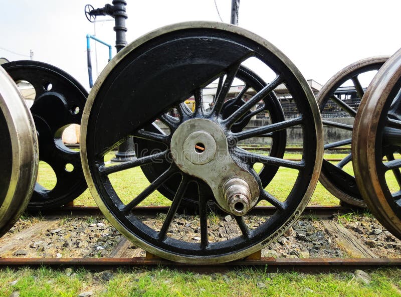 Train wheel stock photo. Image of closeup, metal, track - 92275698